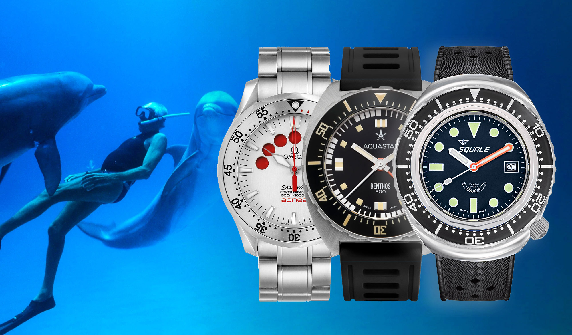 Dans le sillage de Jacques Mayol : les montres iconiques de l’apnéiste ...